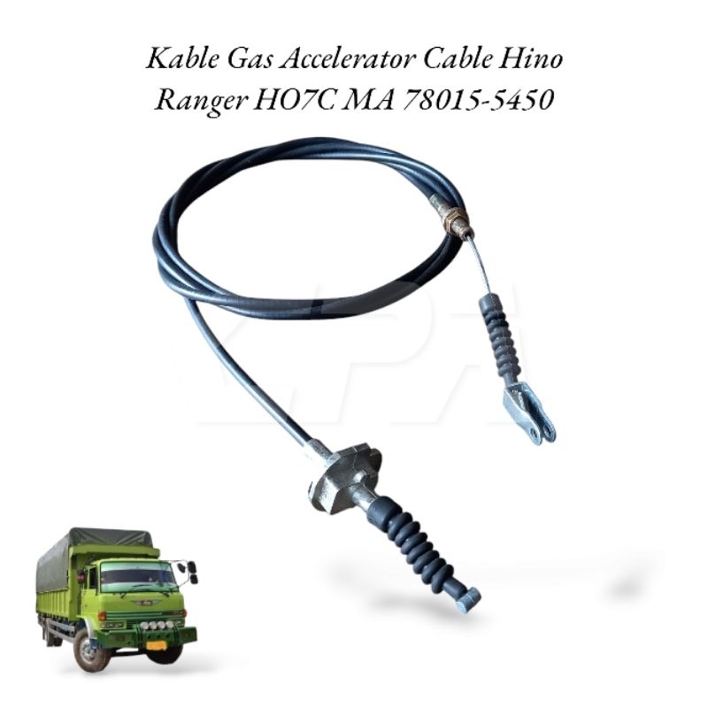 Jual Kabel gas accelerator cable Hino Ranger HO7C MA 78015-5450 ...