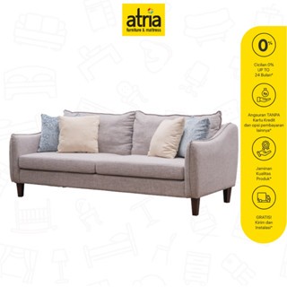 Jual Clearance Sale Atria Sofa Sample 3 Seater Fabric | Shopee Indonesia