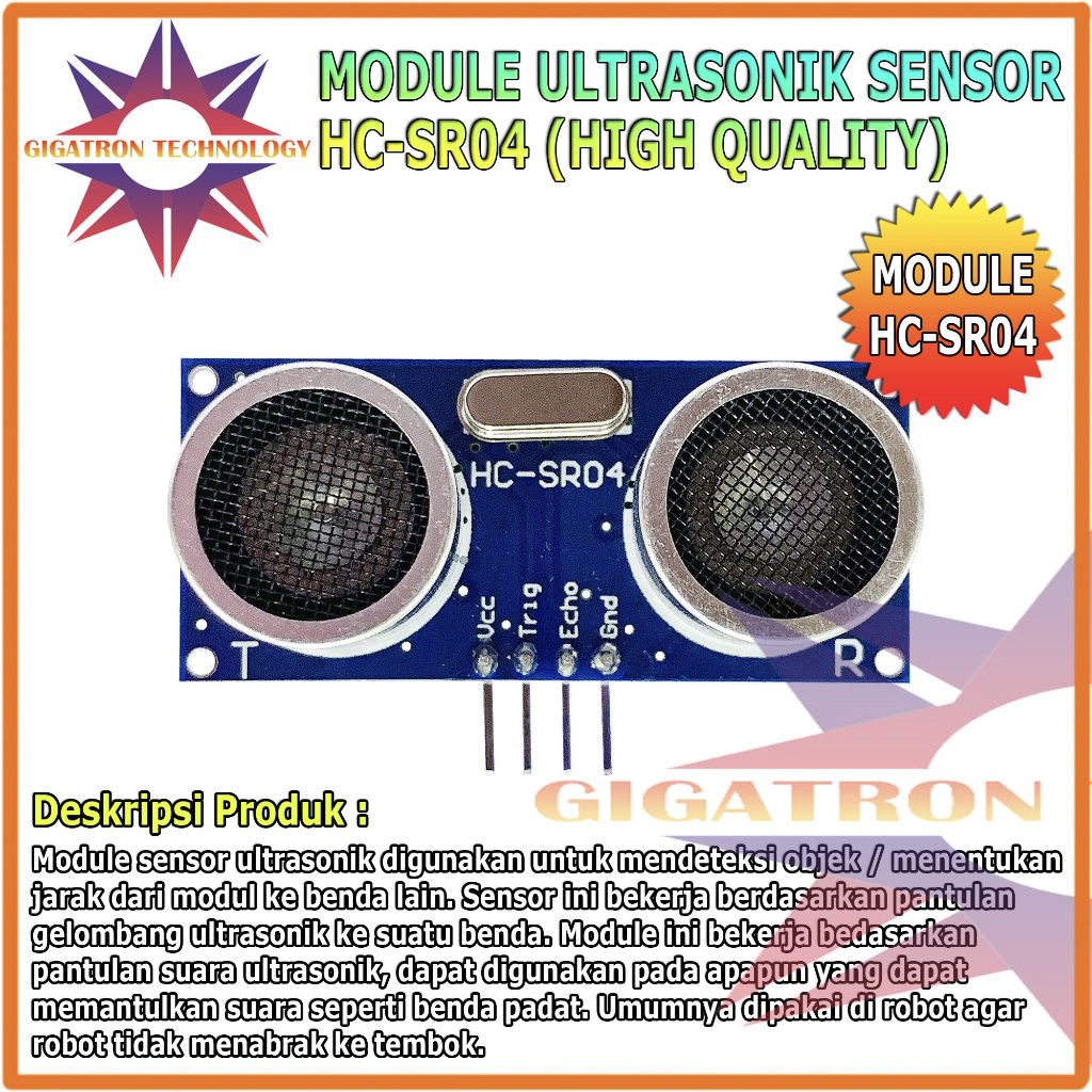 Jual HC-SR04 SR04 Ultrasonic Distance Measuring Transducer Sensor ... Jual HC-SR04 SR04 Ultrasonic Distance Measuring Transducer Sensor ...