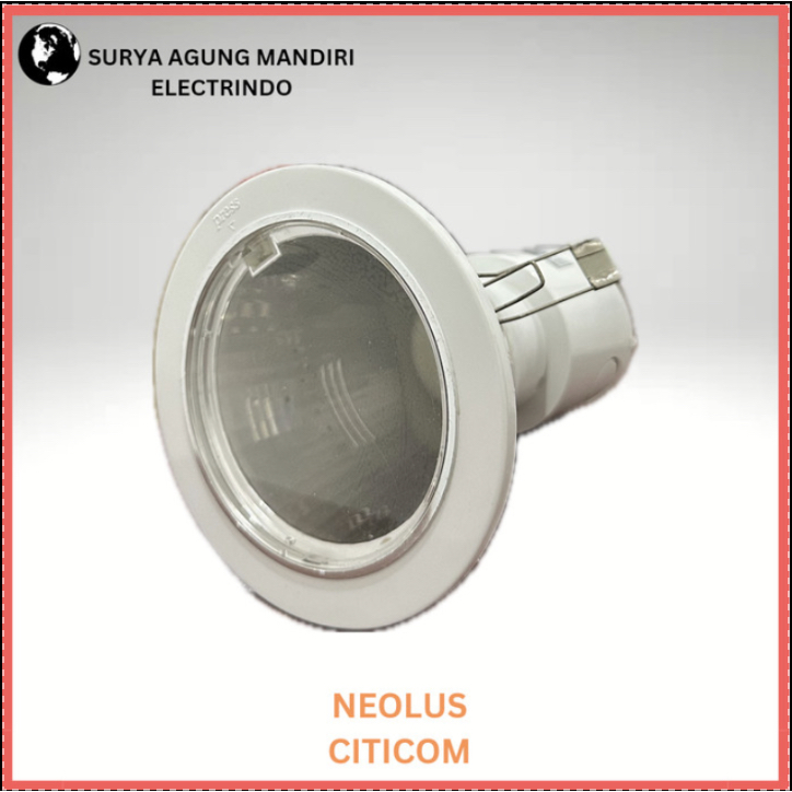 Jual Downlight PC Bulat Plastik E 27 Anti Karat 4" (Neolus) | Shopee ...
