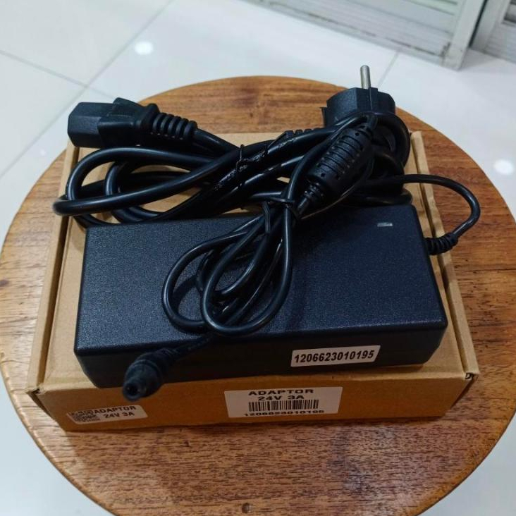 Jual adaptor 24v 3a running led power supply adaptor murni 24V3a ...