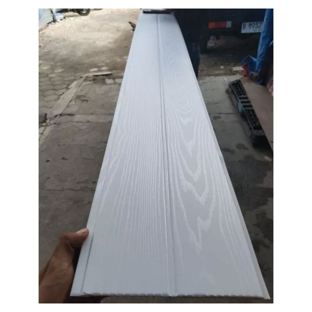 Jual HODA Plafon PVC Putih Serat Kayu Natt Doff Tebal 8mm - 711 Natt ...