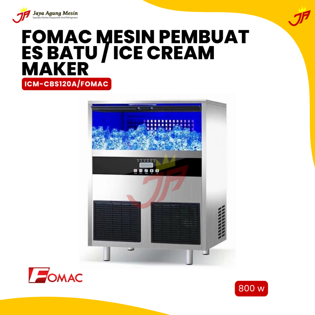 Jual FOMAC Mesin Pembuat Es Batu / Ice Cream Maker / ICM-CBS120A ...