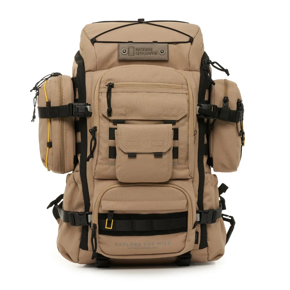 Jual National Geographic Field Engineered Backpack Beige - Ransel Beige ...