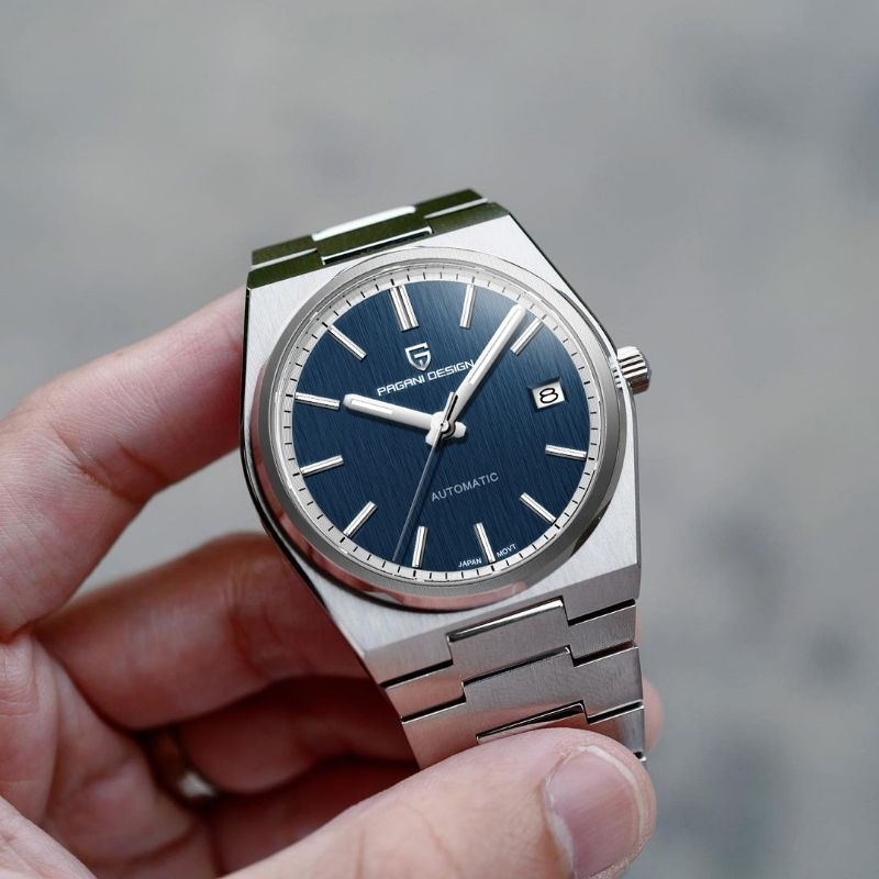 Jual NEW PAGANI DESIGN PRX BLUE AUTOMATIC SEIKO NH35 A SAFIR GLASS + AR ...