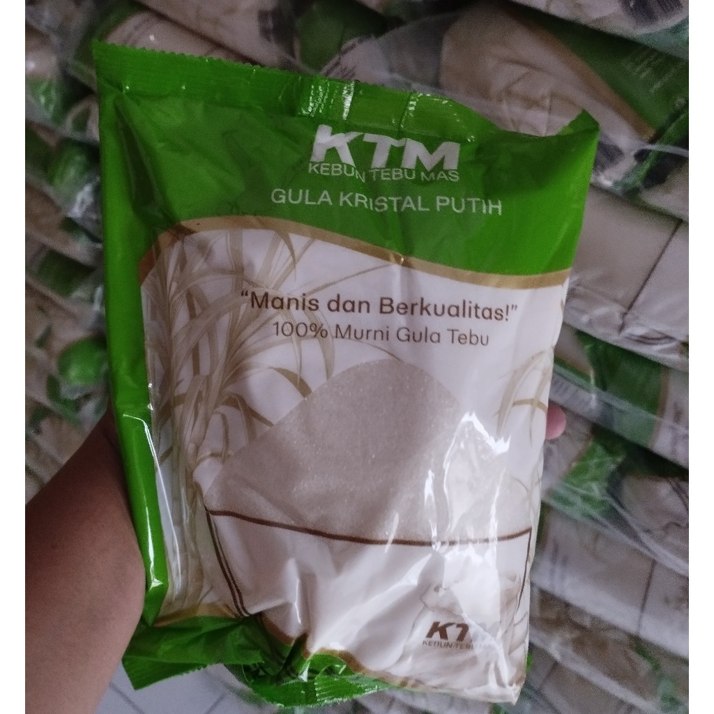 Jual KTM GULA PUTIH KRISTAL KEMASAN 1KG | Shopee Indonesia