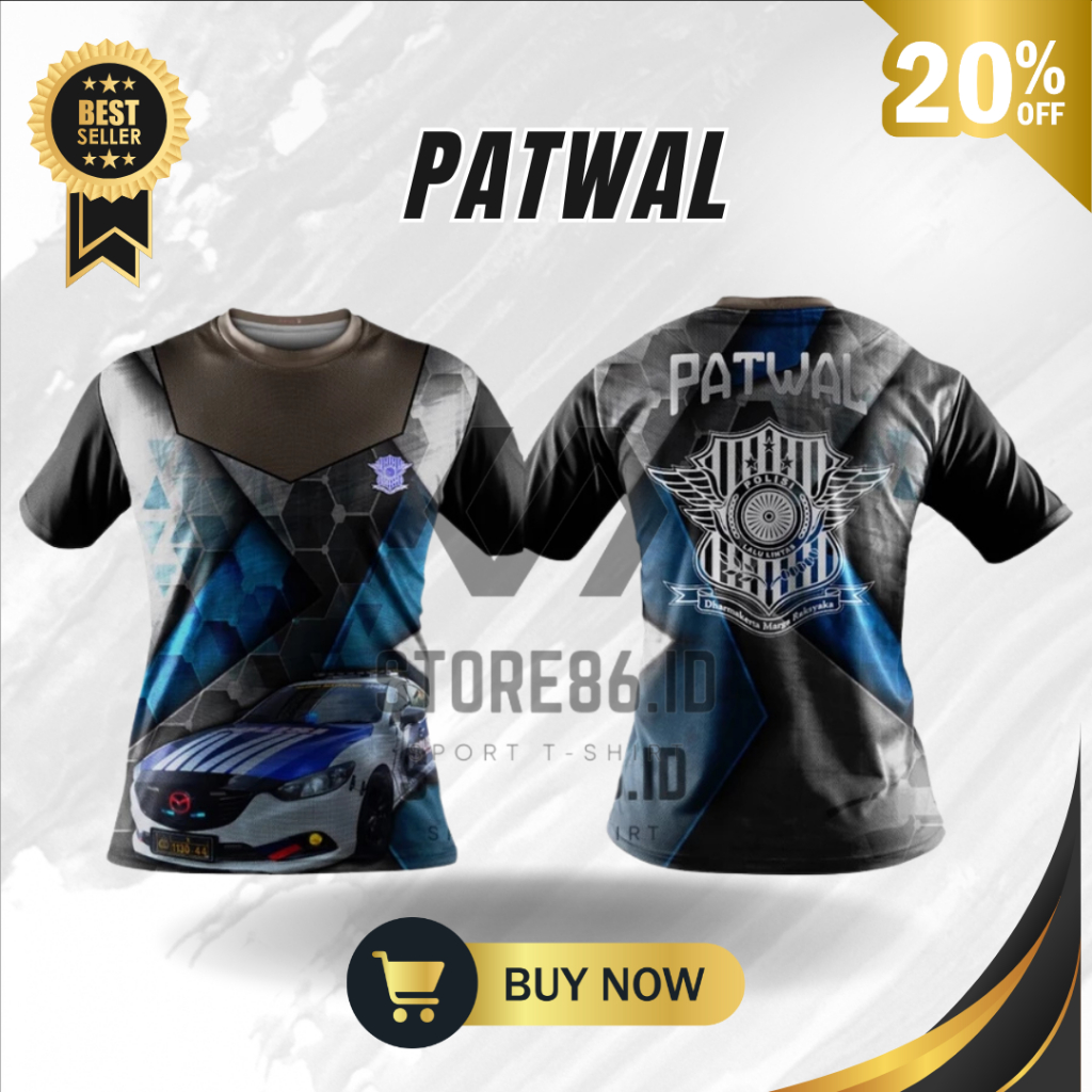 Jual JERSEY PATWALL FULLPRINT SUBLIME / KAOS PATWAL DRIFIT / JERSEY ...