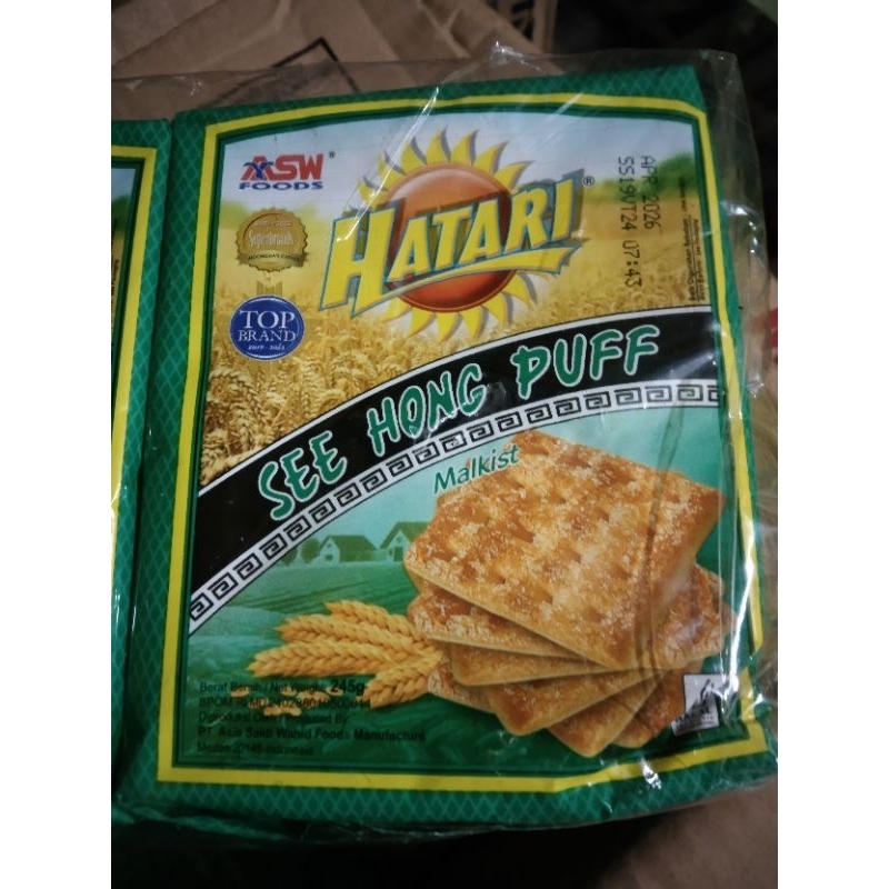 Jual Biskuit Hatari See Hong Puff | Shopee Indonesia