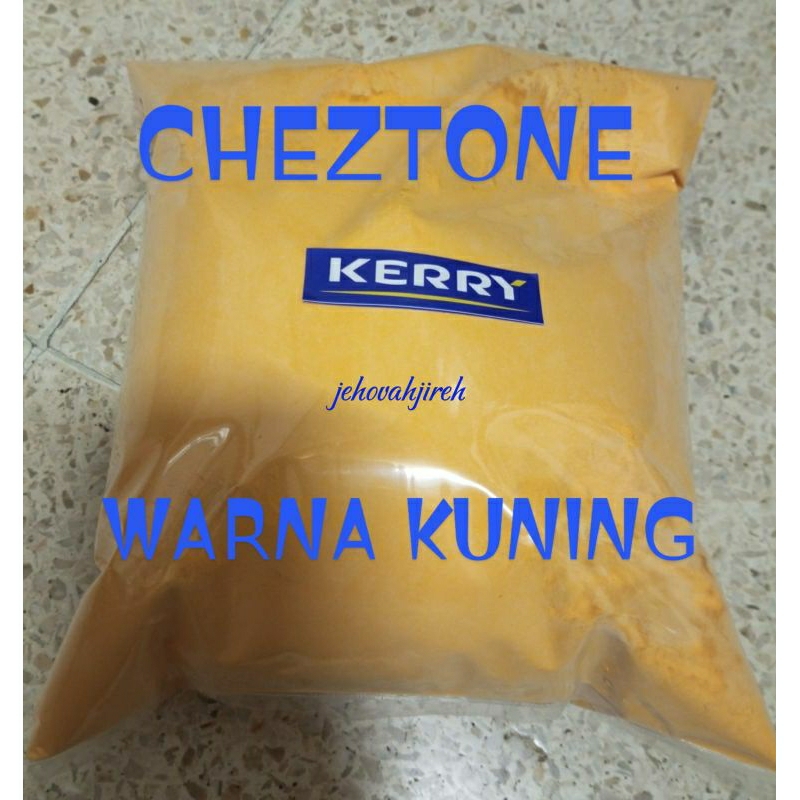 Jual KERRY CHEZTONE WARNA KUNING CHEESE POWDER 500 GRAM & 1 KG | Shopee ...
