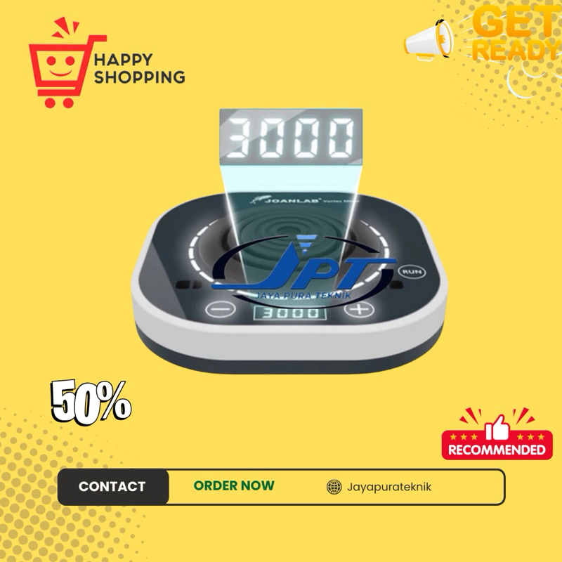 Jual Vortex Mixer VM400Max Joanlab Vortexer Stirrer VM-400Max Laboratory Digital VM 400MAx ...