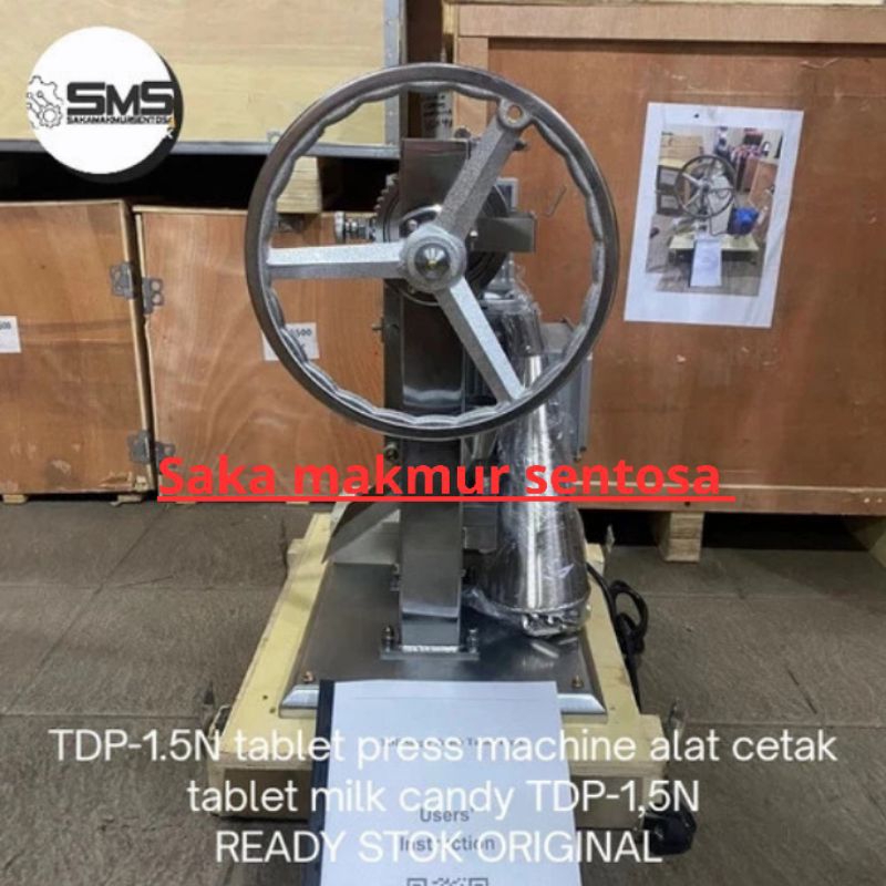 Jual TDP-1.5N tablet press machine allat cetak tablet milk candy TDP-1 ...