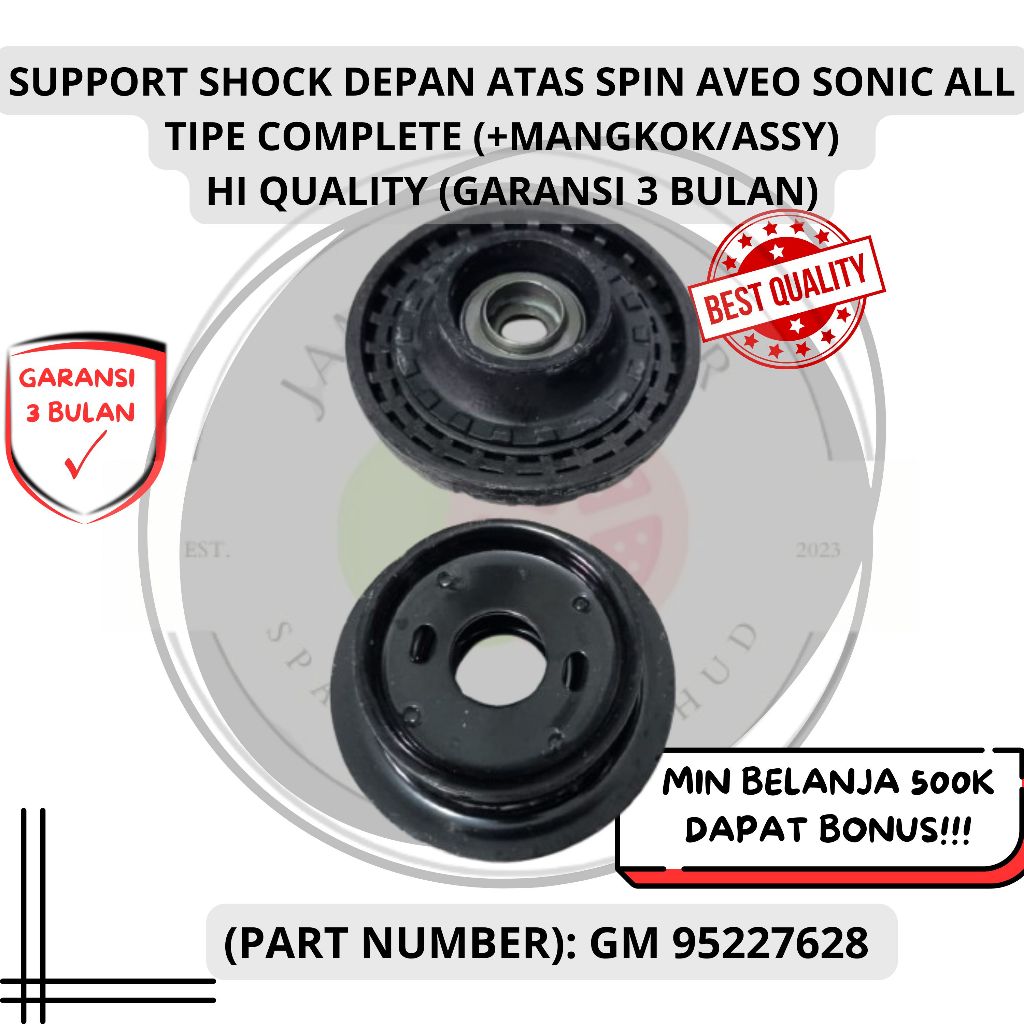 Jual SUPPORT SHOCK DEPAN ATAS SPIN AVEO SONIC ALL TIPE COMPLETE ...