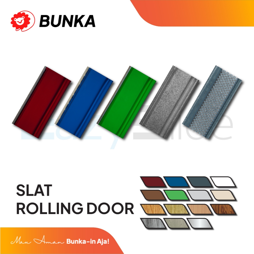 Jual Slat Rolling Door - Bunka | Shopee Indonesia