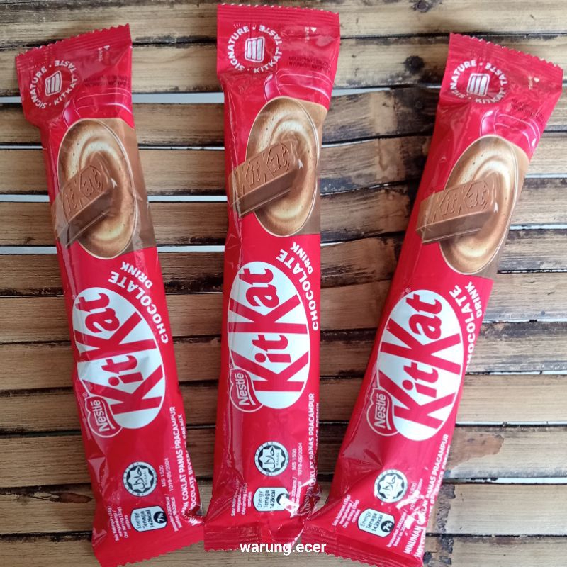 Jual ECERAN - KITKAT KIT KAT CHOCOLATE DRINK / MINUMAN COKLAT (1 SACHET ...