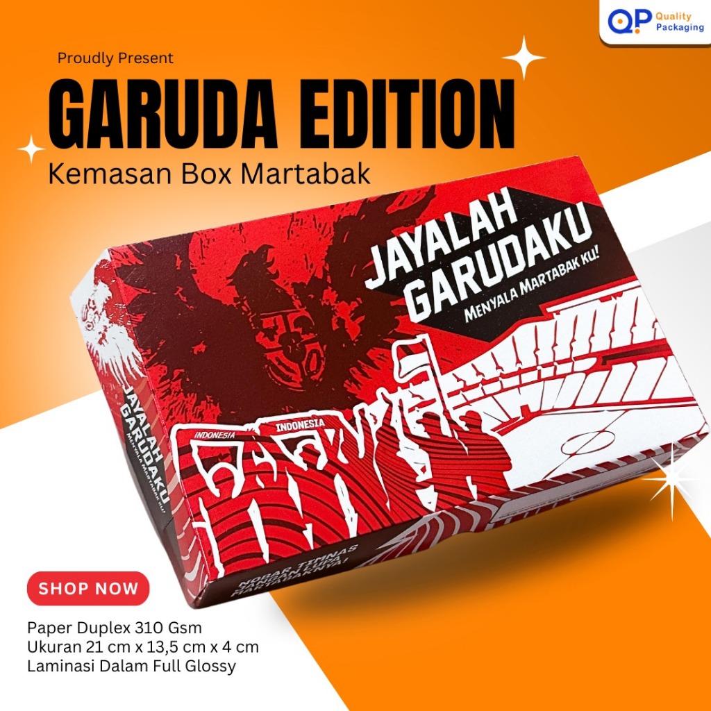 Jual [ISI 50 PCS] Dus Martabak Full Desain + Laminasi / Box Martabak ...