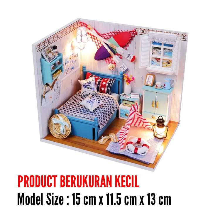 Jual Doll House - Miniatur Rumah Boneka - Kado Ultah Anak Perempuan M ...