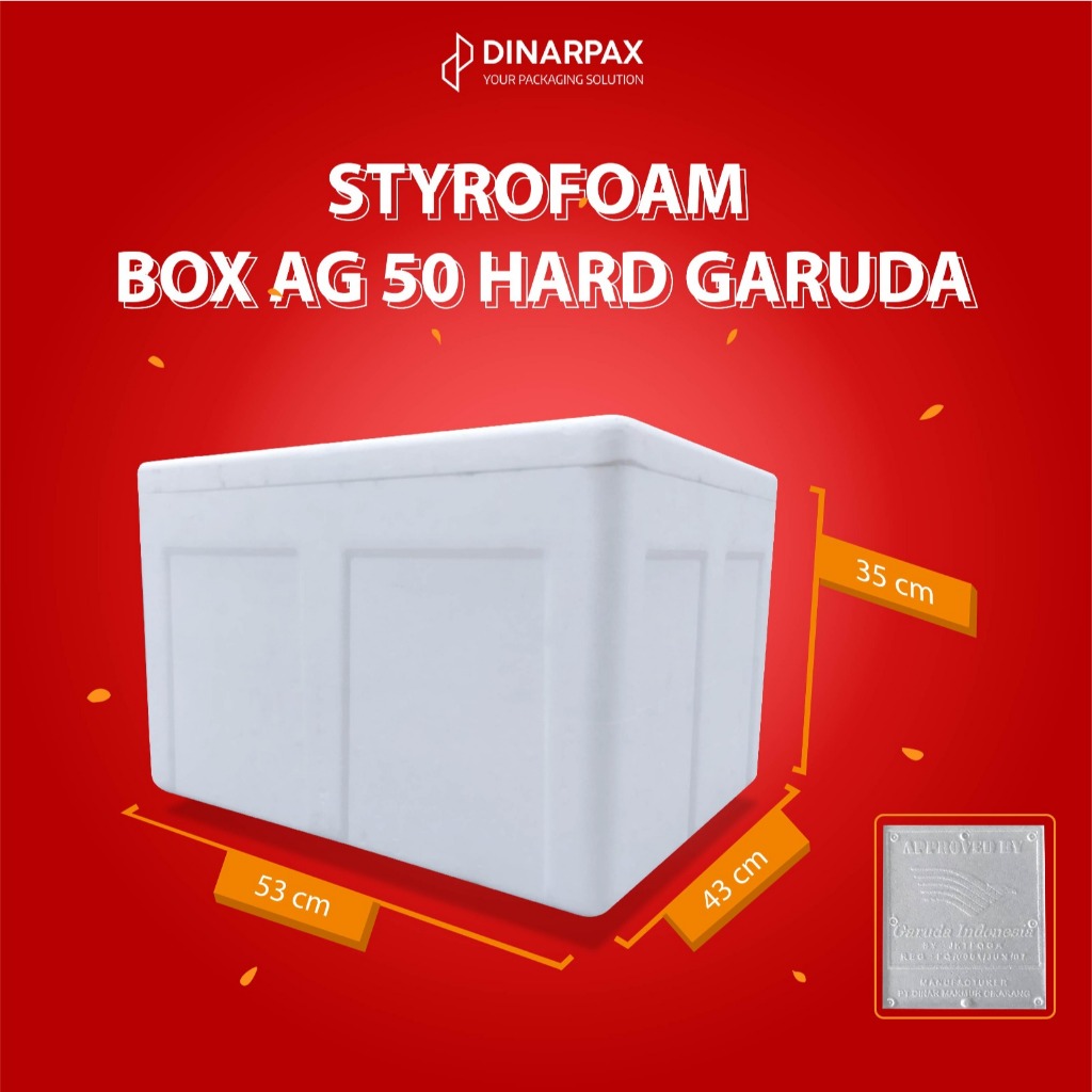 Jual Dinarpax /Box AG 50 HARD LOGO GARUDA / Box Styrofoam / Box Serbaguna / Sterofoam | Shopee ...