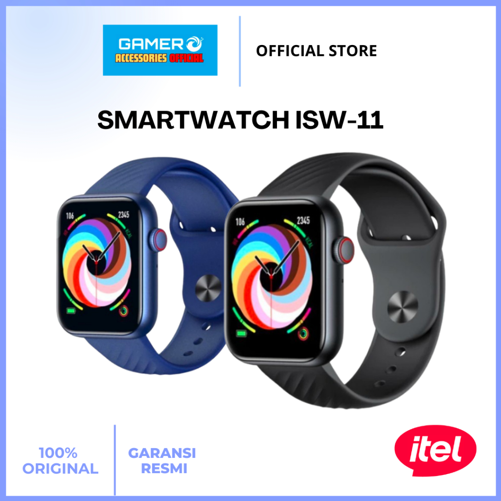 Jual ITEL ISW-11 / ISW 11 SMARTWATCH | IP68 TAHAN AIR | LAYAR 1.83 ...