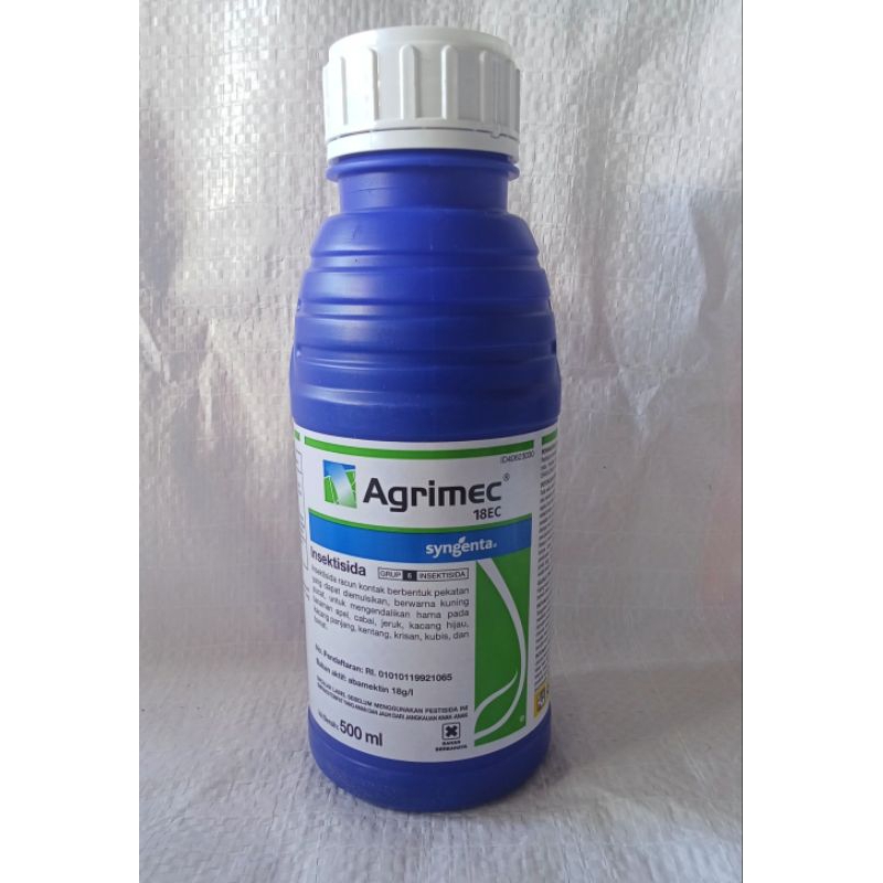 Jual AGRIMEC INSEKTISIDA 18 EC/ABAMEKTIN 18 G/L/kemasan 500 ml/ORIGINAL ...