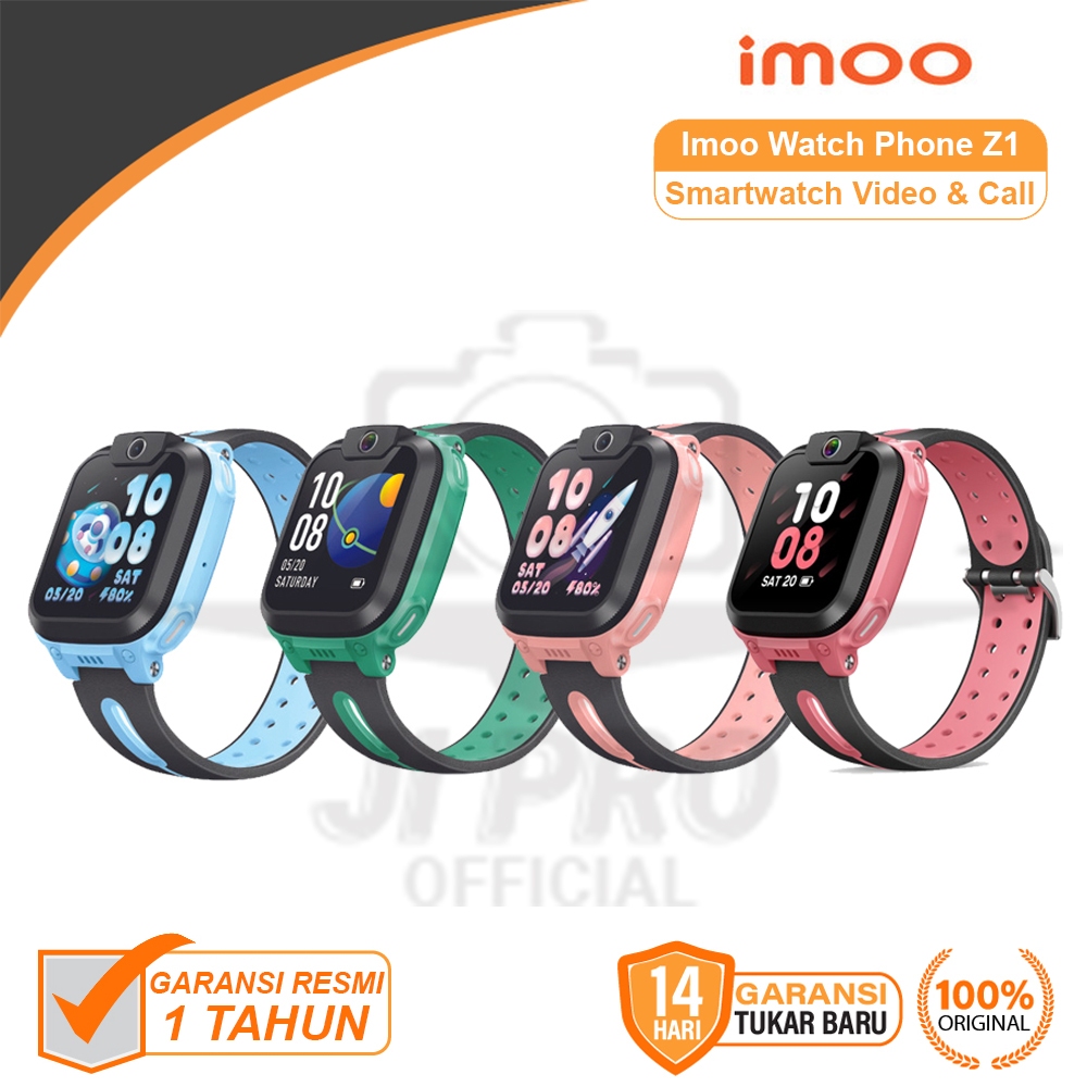 Jual Imoo Watch Phone Z1 Smartwatch Video & Call Sport Flagship Garansi ...