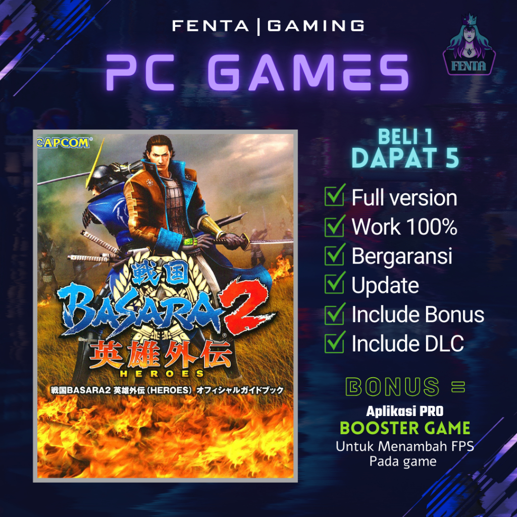 Jual BASARA 2 HEROES - GAME PC - GAME LAPTOP | Shopee Indonesia