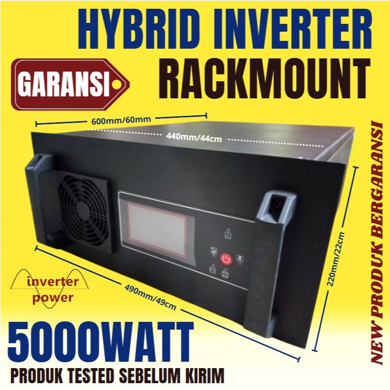 Jual Rackmount Offgrid Inverter Low Frequency Toroid Inverter UPS Rack ...