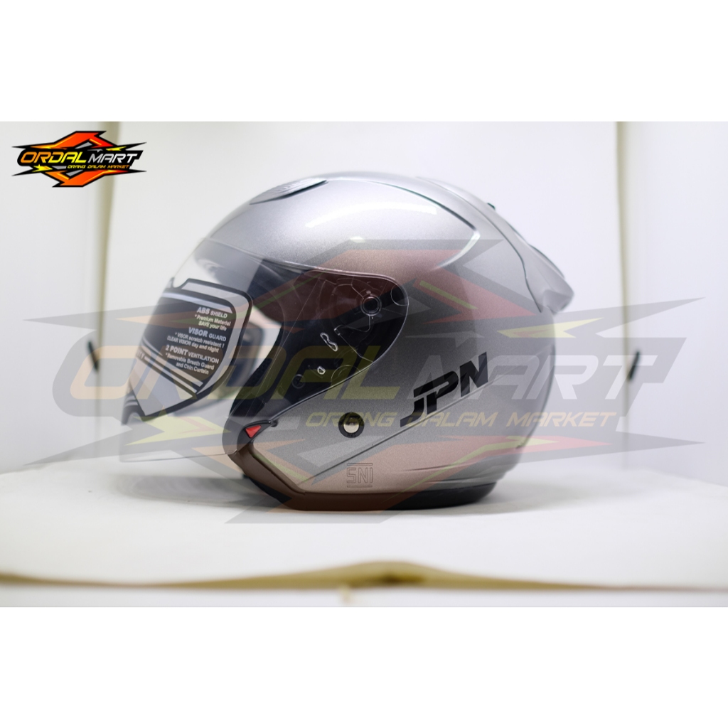 Jual Helm Motor Half Face Standar JPN GALAXY ORIGINAL SNI Dewasa pria ...