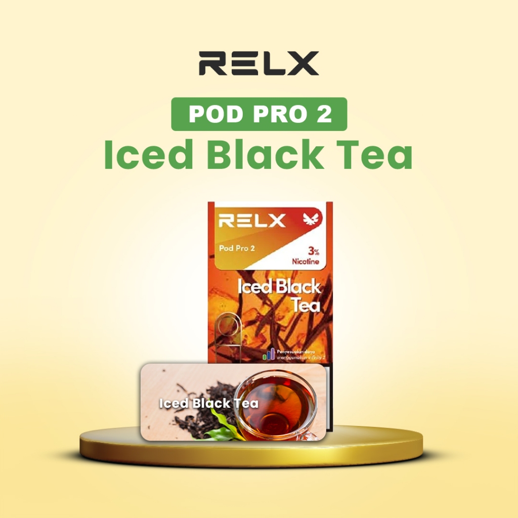 Jual RELX INFINITY ESSENTIAL POD PRO 2 - ICED BLACK TEA | Shopee Indonesia