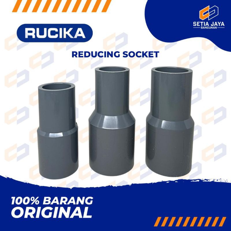 Jual Reducer / Reducing Sock / Socket Rucika 1/2 / 3/4 / 1 Inch ...