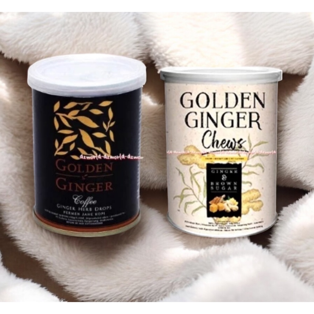 Jual Golden Ginger Coffee Chews 125gr Permen Jahe Ginger & Brown Sugar ...