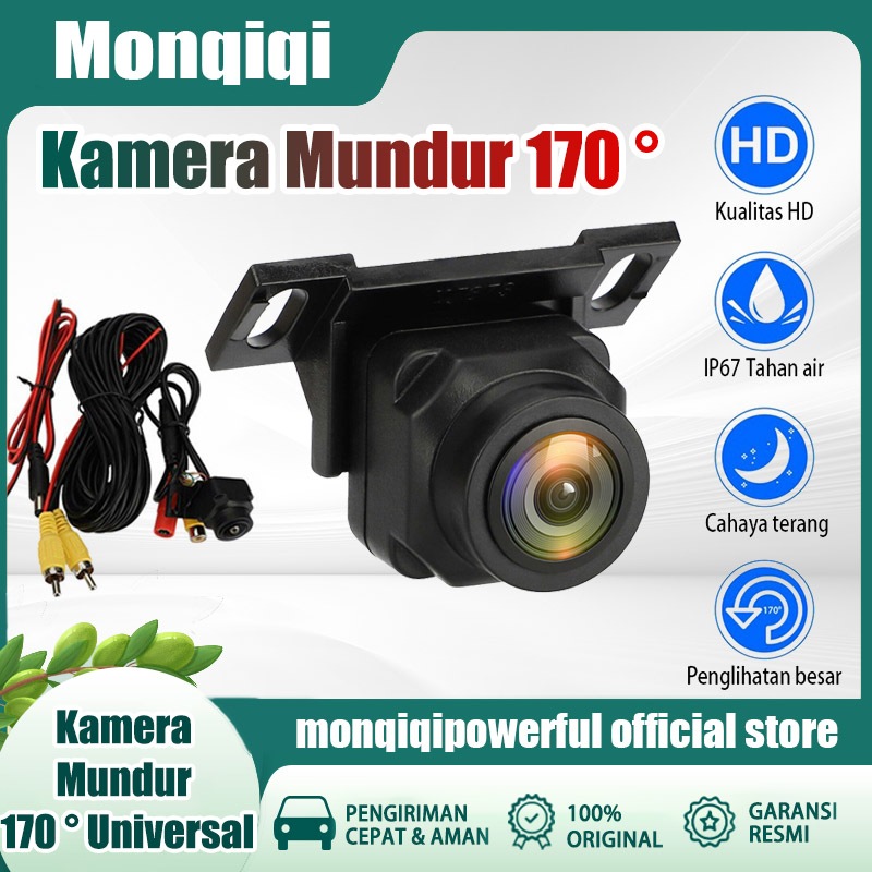 Jual Universal HD 170 Derajat Anti Air Dengan night vision Lensa Fisheye 170 Derajat/Kamera ...