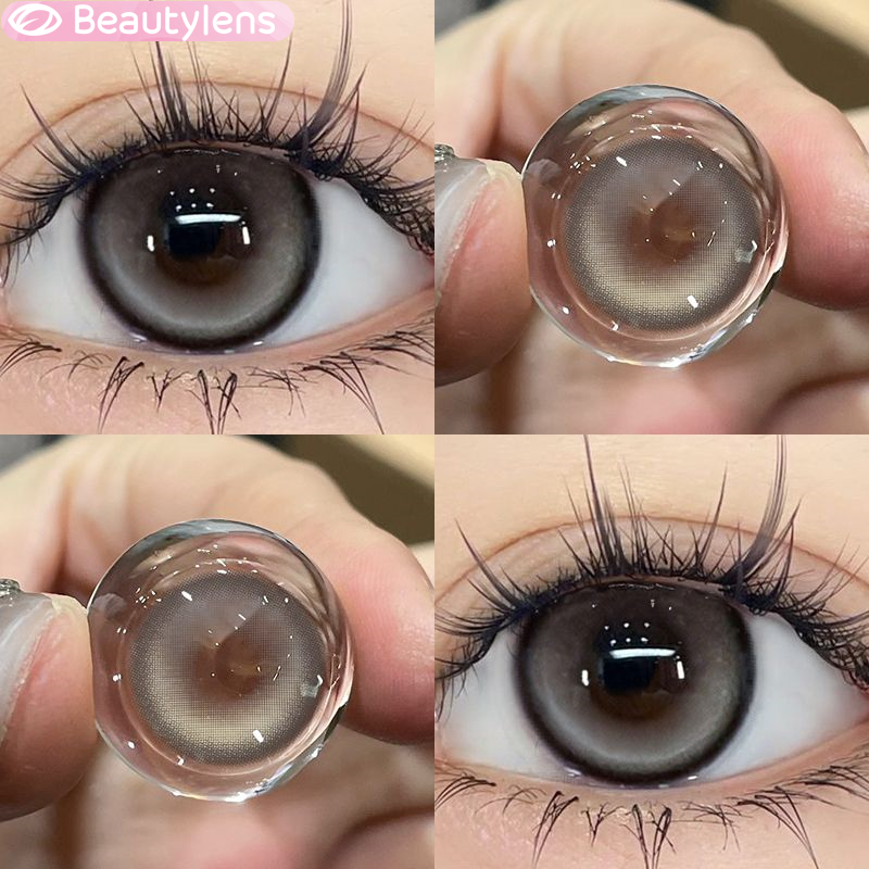 Jual Beauty Lens Softlens Lensa Berwarna Lensa mata Ukuran Grey 14.5mm ...
