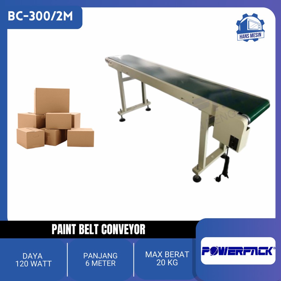 Jual PAINT BELT CONVEYOR BC-300/2M (POWERPACK) | Shopee Indonesia