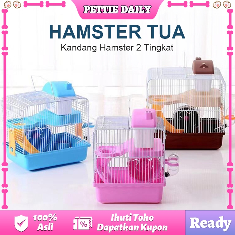 Jual 1 Set Kandang Hamster Murah Meriah Unik Lucu Kandang Tupai Kandang ...
