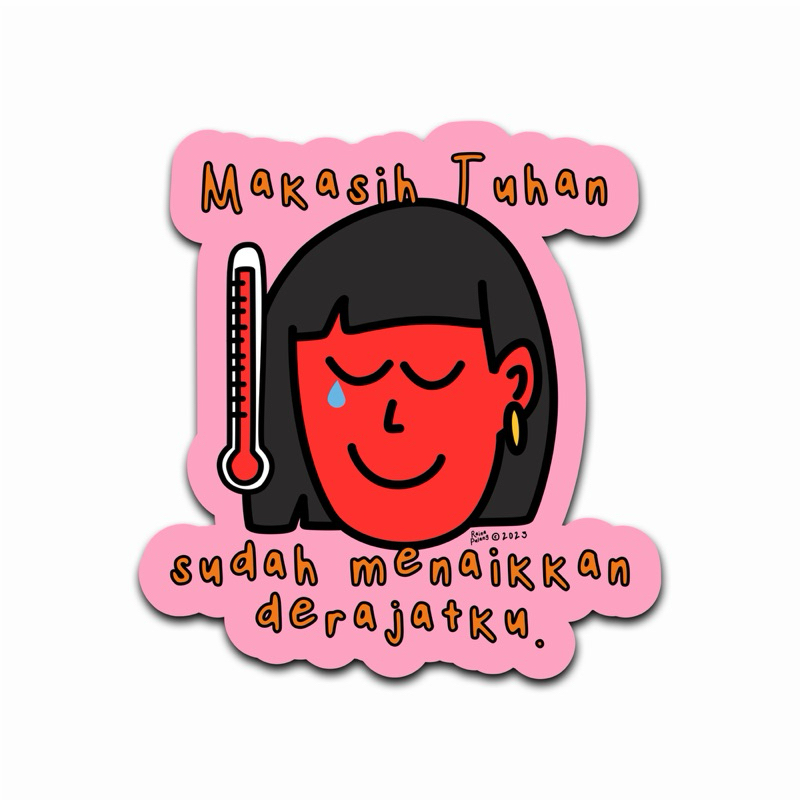 Jual Stiker Naik Derajat | Raina Pulang | Shopee Indonesia