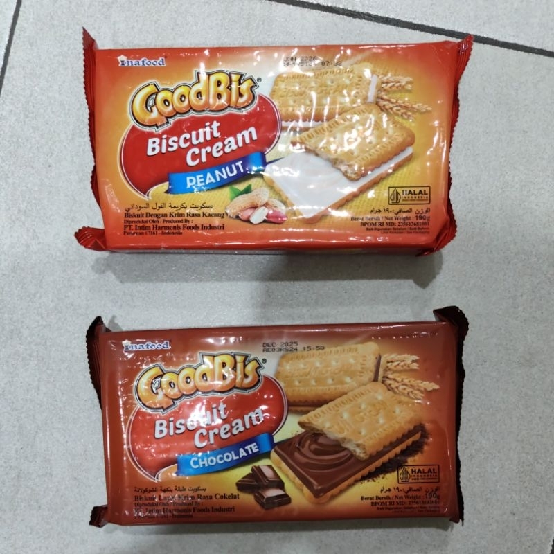 Jual GOODBIS BUTTER CREAM BISCUIT SERIES 190G | Shopee Indonesia