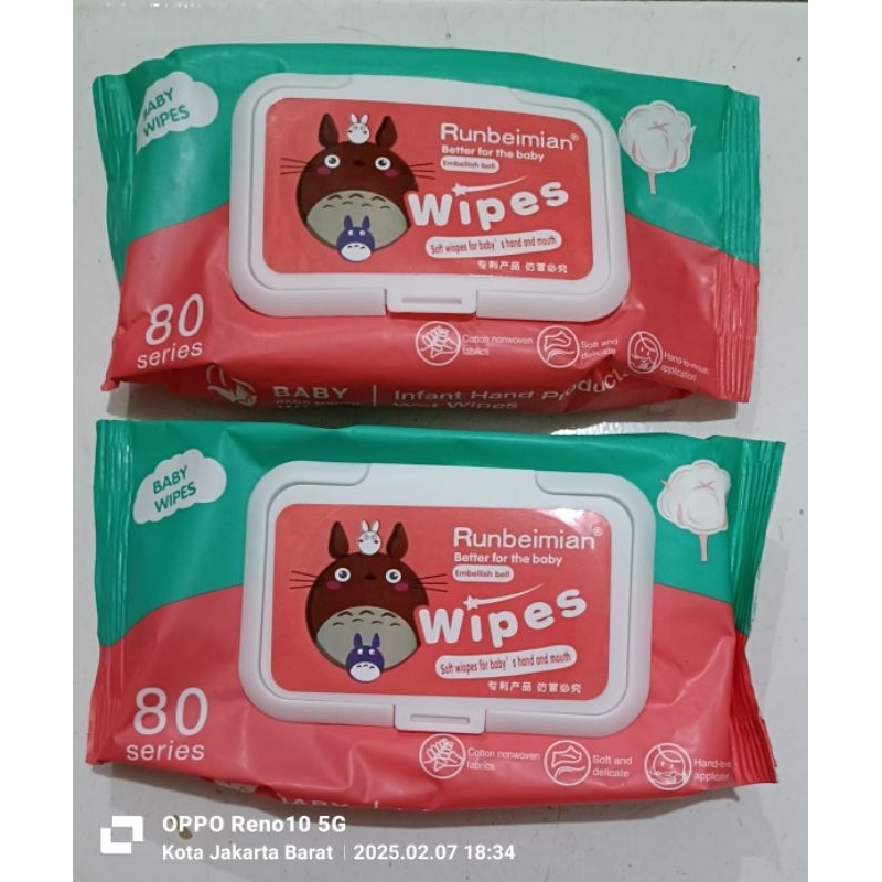 Jual tissue basah mini / tissue basah bayi isi 80lbr | Shopee Indonesia