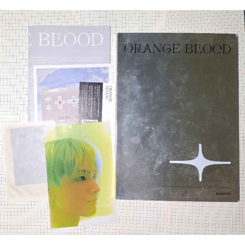 Jual [ALBUM ONLY] ENHYPEN ORANGE BLOOD KALPA | Shopee Indonesia