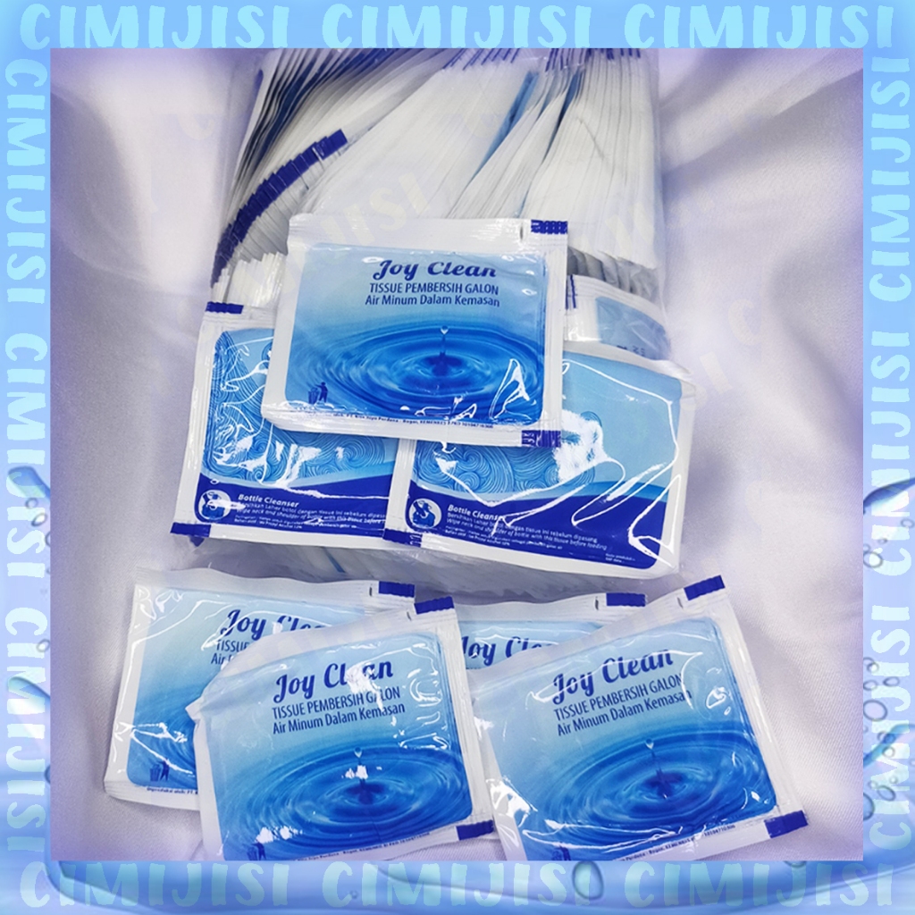 Jual Tissue Pembersih Galon JOY CLEAN, Tisu Alkohol, Tisu Steril ...