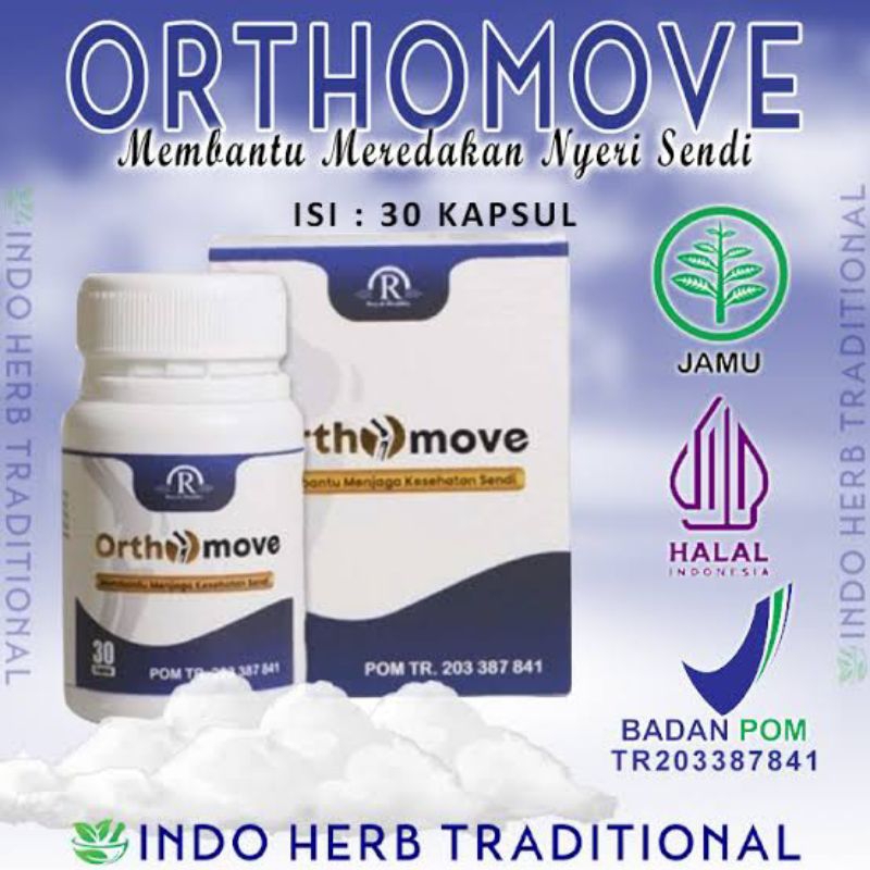 Jual Orthomove Kapsul Sendi Herbal Ampuh Isi 60 Kapsul | Shopee Indonesia