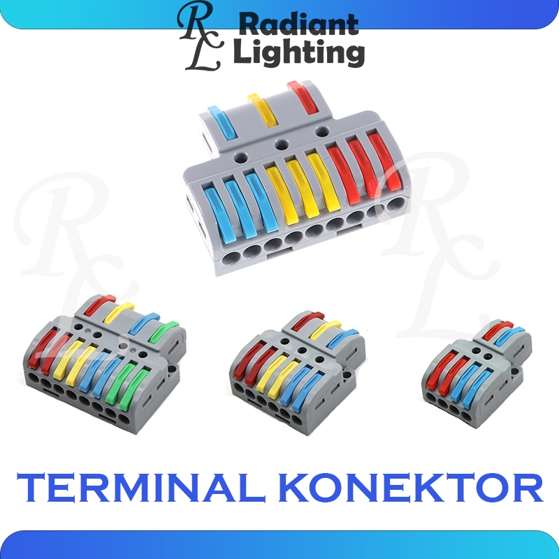 Jual Terminal Konektor Kabel Listrik PCT Wago Split Wire Connector ...