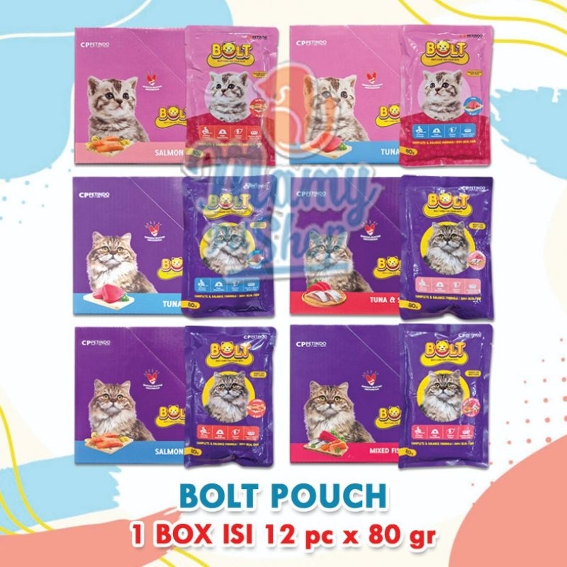 Jual BOLT POUCH 1 BOX ISI 12 PC X 80 GR | Shopee Indonesia