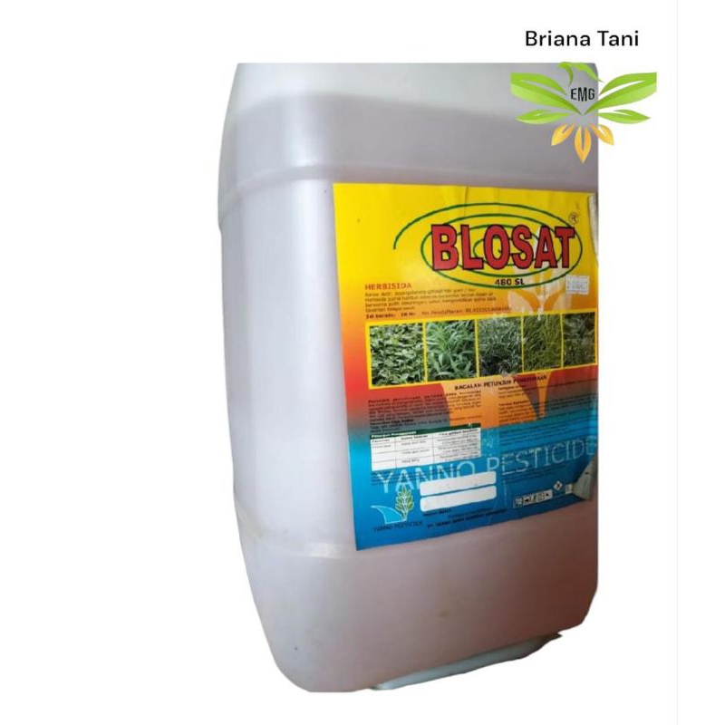 Jual HERBISIDA BLOSAT 480SL 20 Liter Obat Rumput Liar Bahan Aktif ...