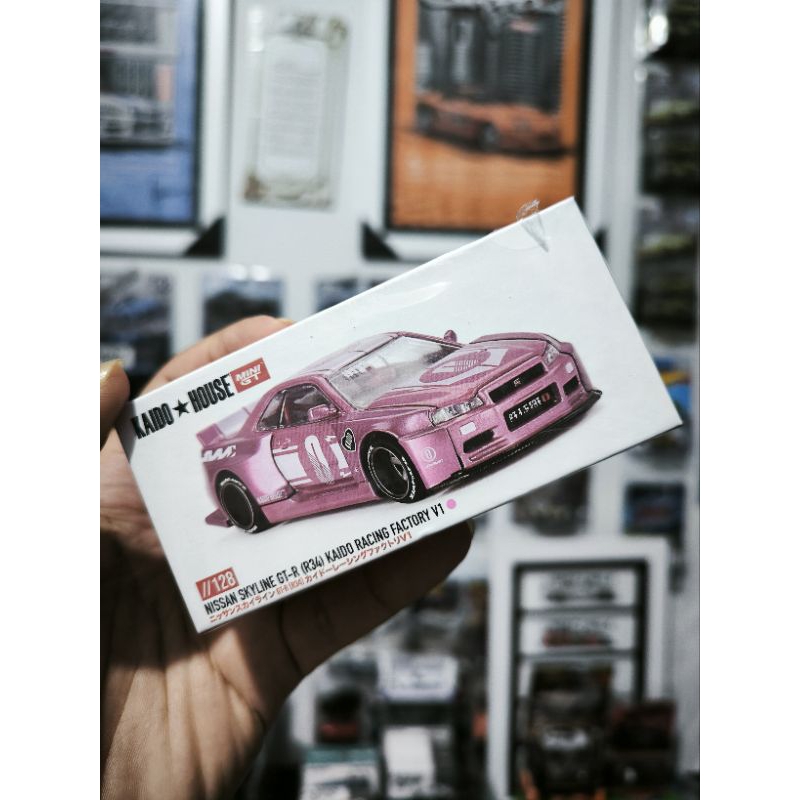 Jual Kaidohouse Nissan skyline R34 Pink | Shopee Indonesia