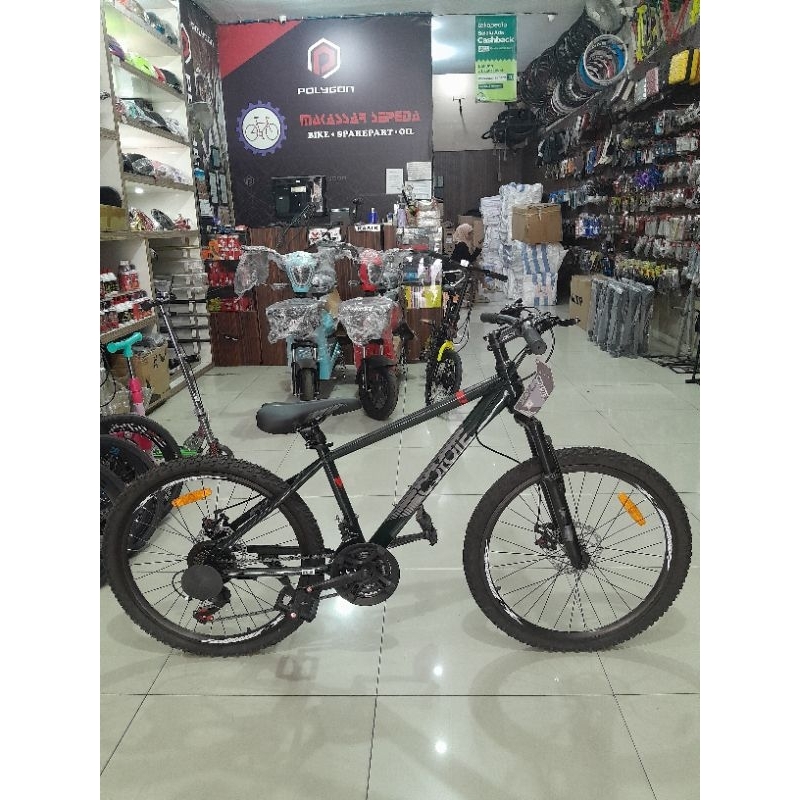 Jual SEPEDA MTB ELEMENT COYOTE UKURAN 24INCI 3X7 SPEED MECHANICAL ...