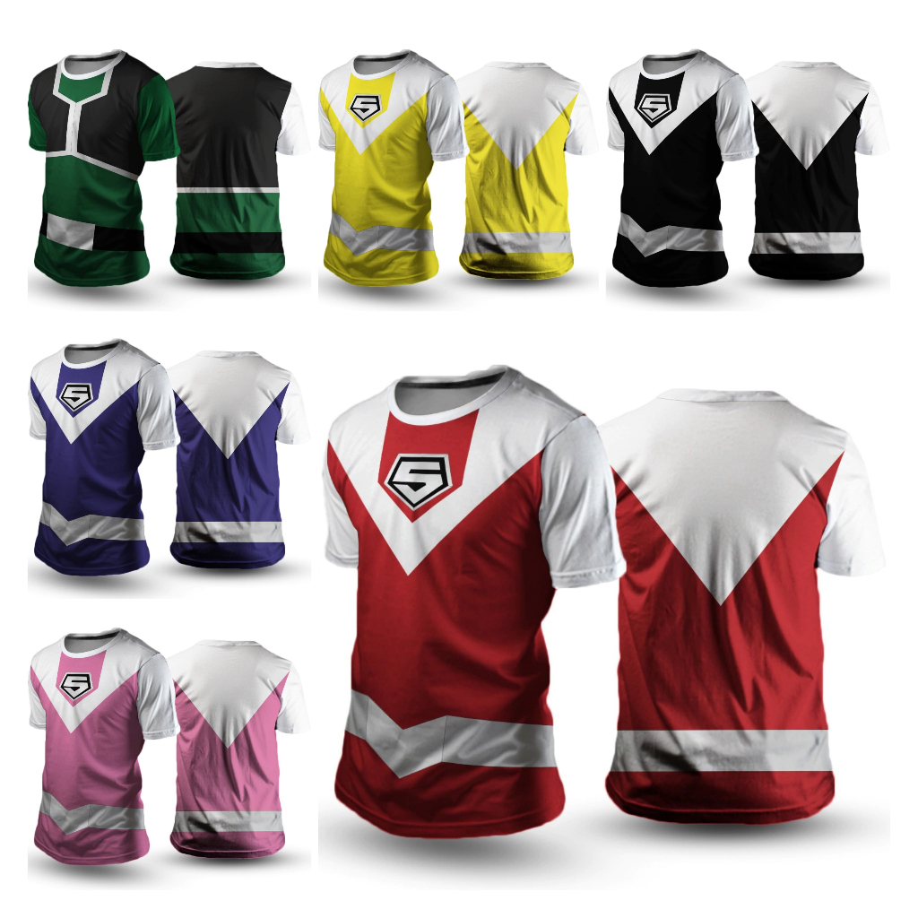 Jual Kaos Power Rangers Maskman Kaos Anak Hikari Sentai Maskman Super ...