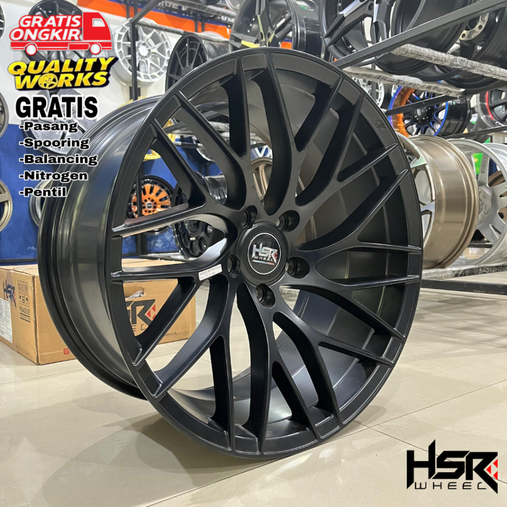 Jual Velg Racing Mobil BMW Ring 19 Tapak Lebar 8,5/9,5 Hsr Wheel Hanover | Shopee Indonesia