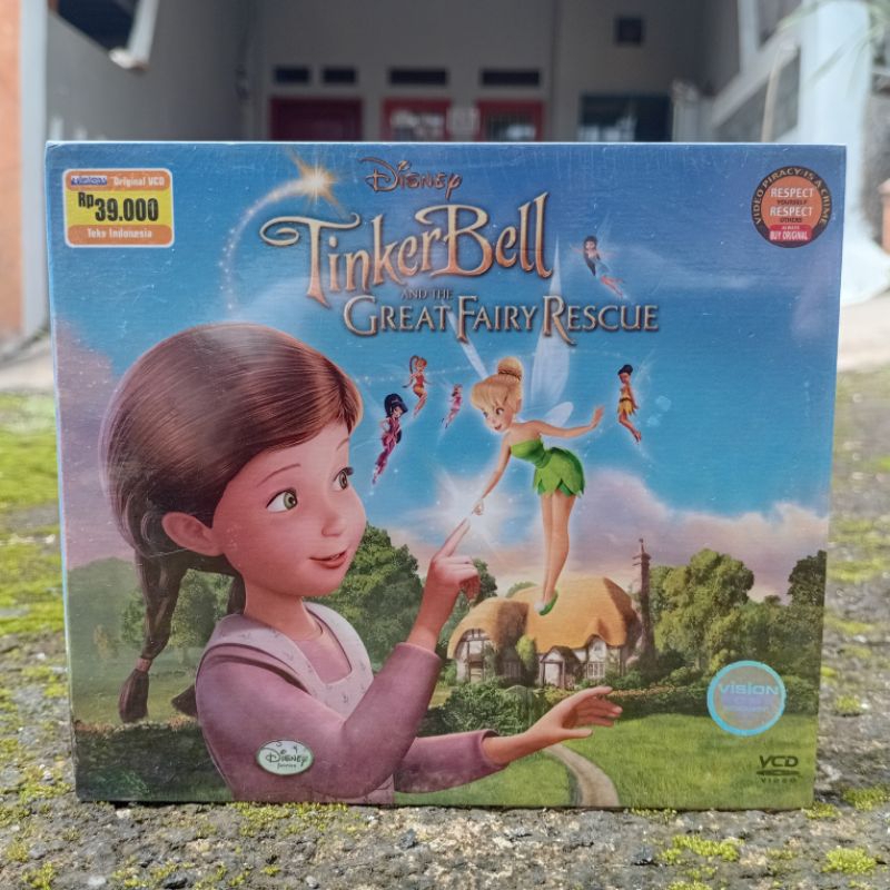 Jual Tinker Bell and the Great Fairy Rescue Animation VCD VideoCD (2010 ...