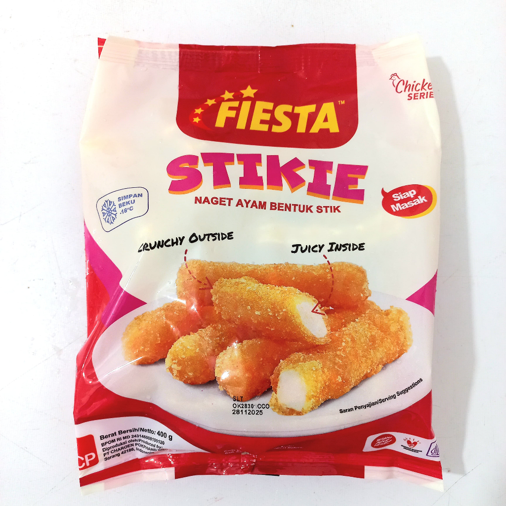 Jual Fiesta Stikie 400gr - Nugget Ayam Bentuk Stick | Festive Frozen ...