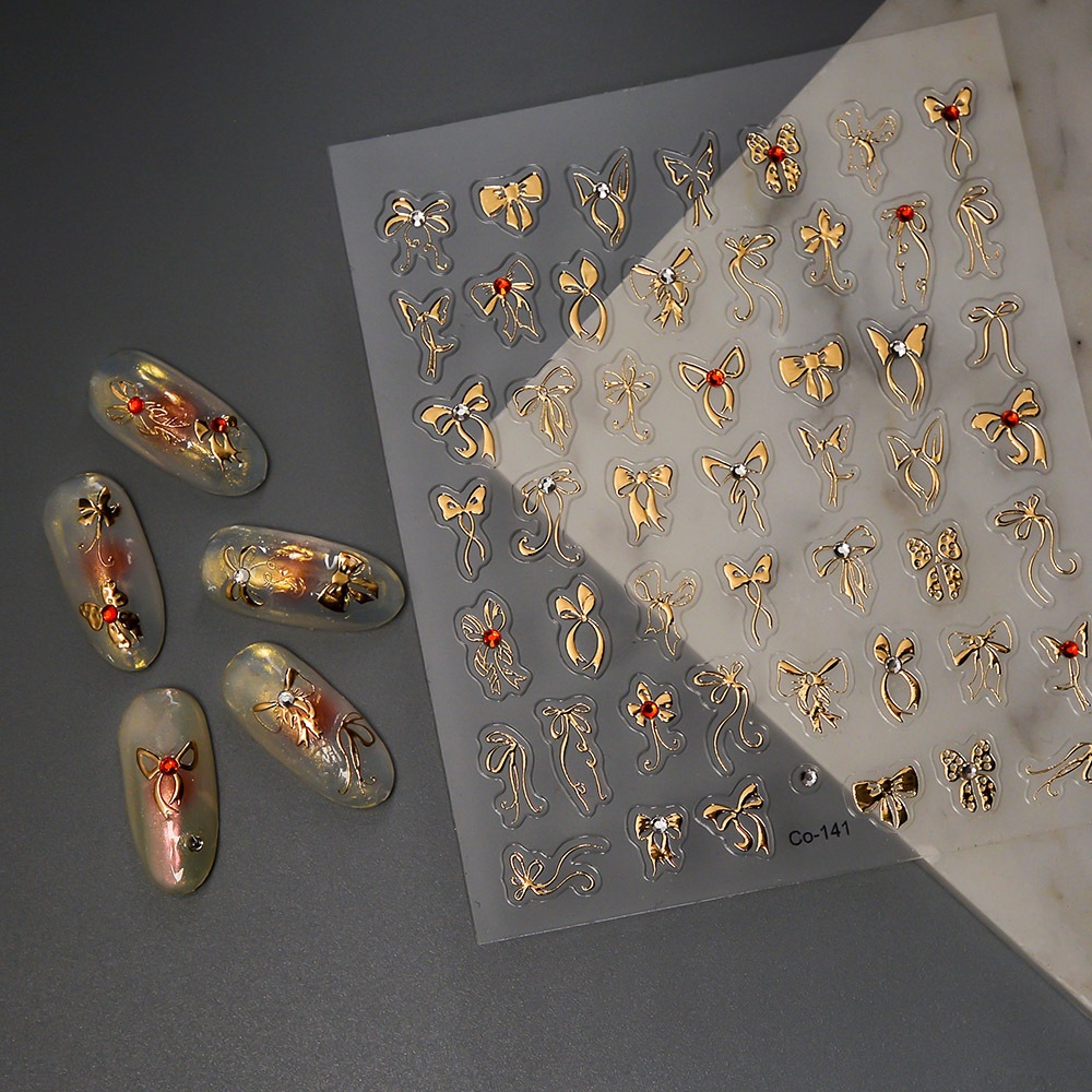 Jual [KuuKuu]Nail Art Sticker 5D Premium - Stiker Kuku Lucu - Nail ...